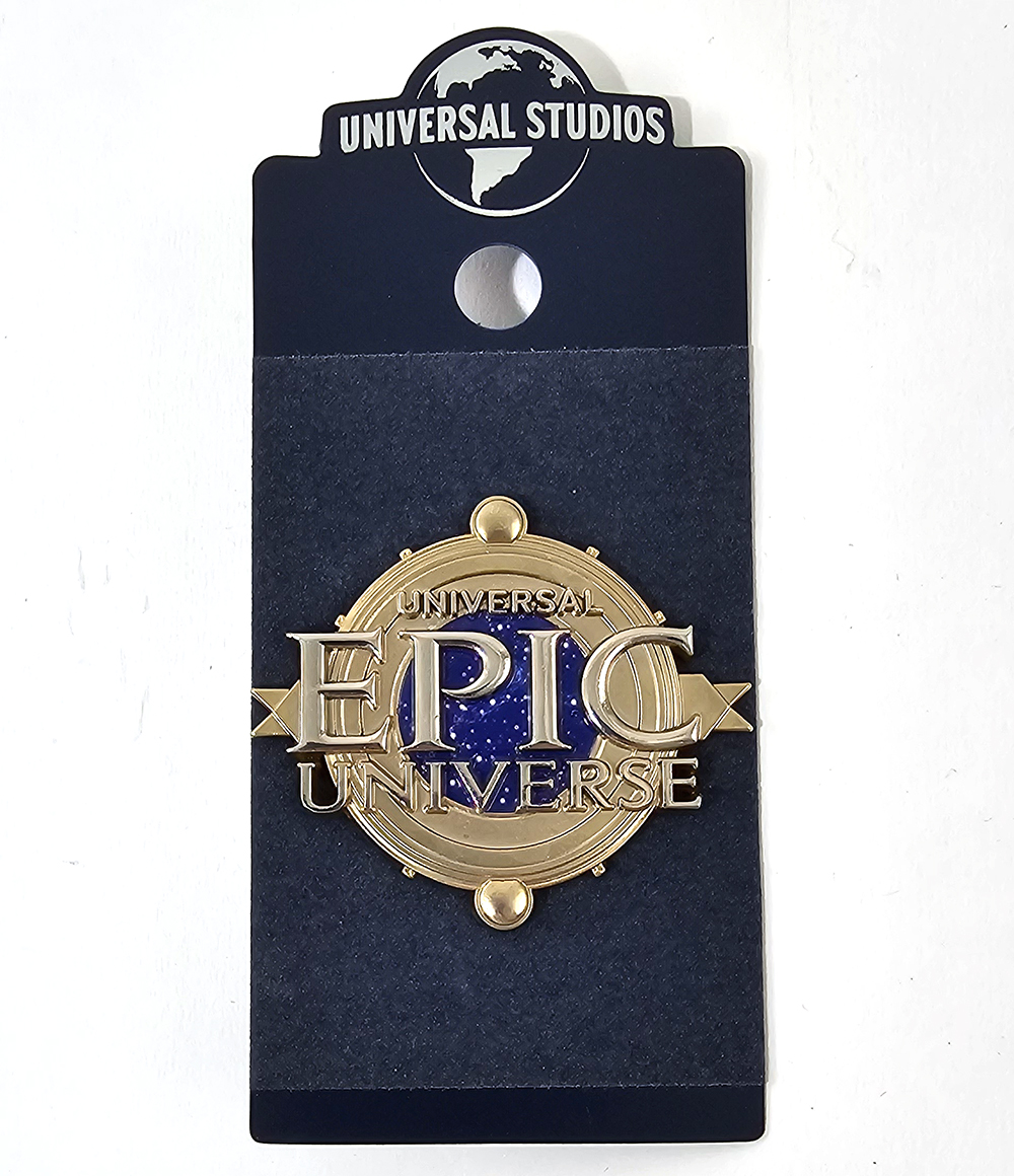 Universal Studios Epic Universe Logo Pin – Hedgehogs Corner