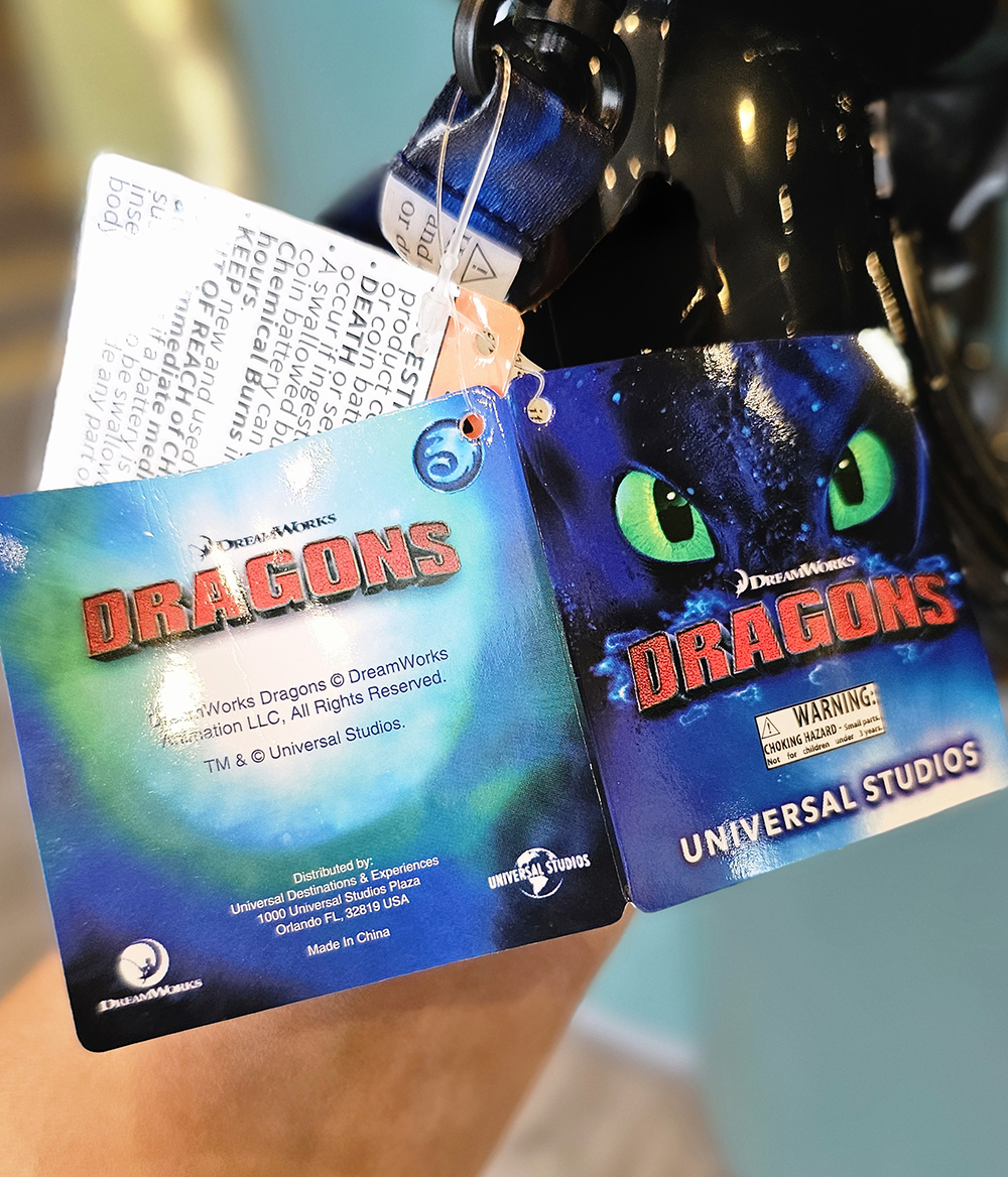 How to Train Your Dragon Universal Studios Parks Toothless Popcorn ...