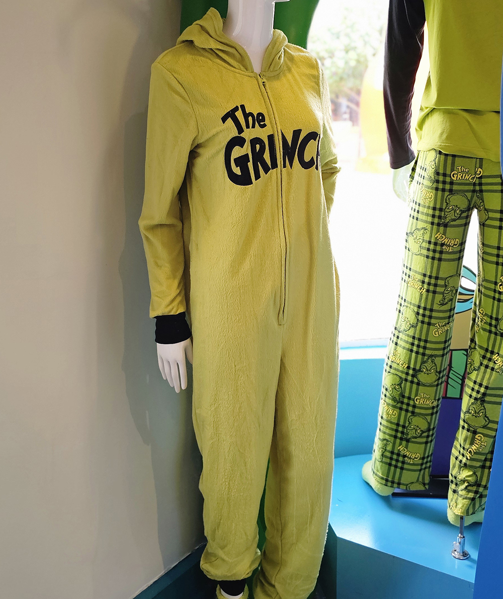 Universal Studios Parks The Grinch Green Sleepwear Suit Costume for ...