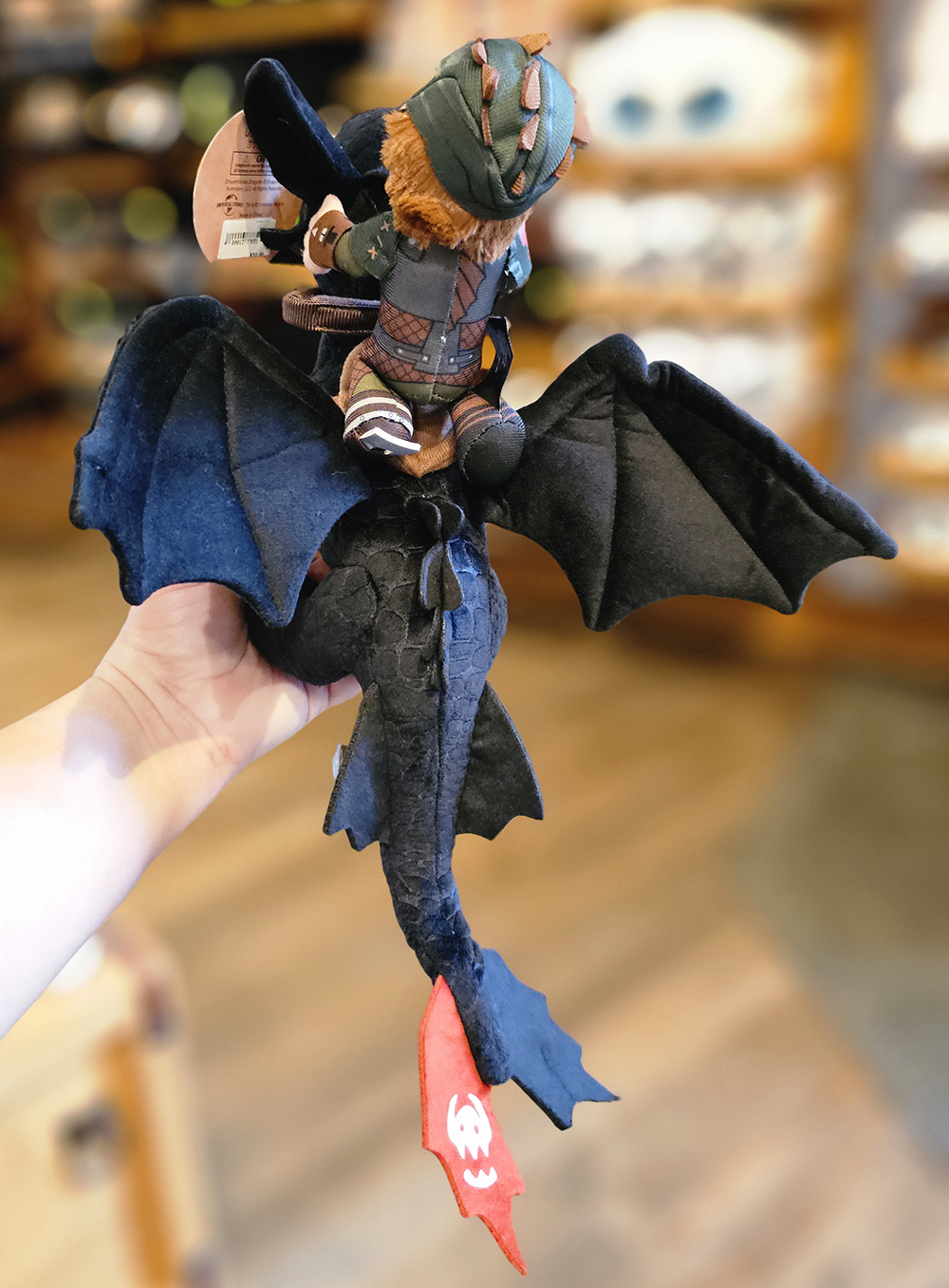 Epic Universe How to Train Your Dragon Isle of Berk Plush Hiccup Riding ...