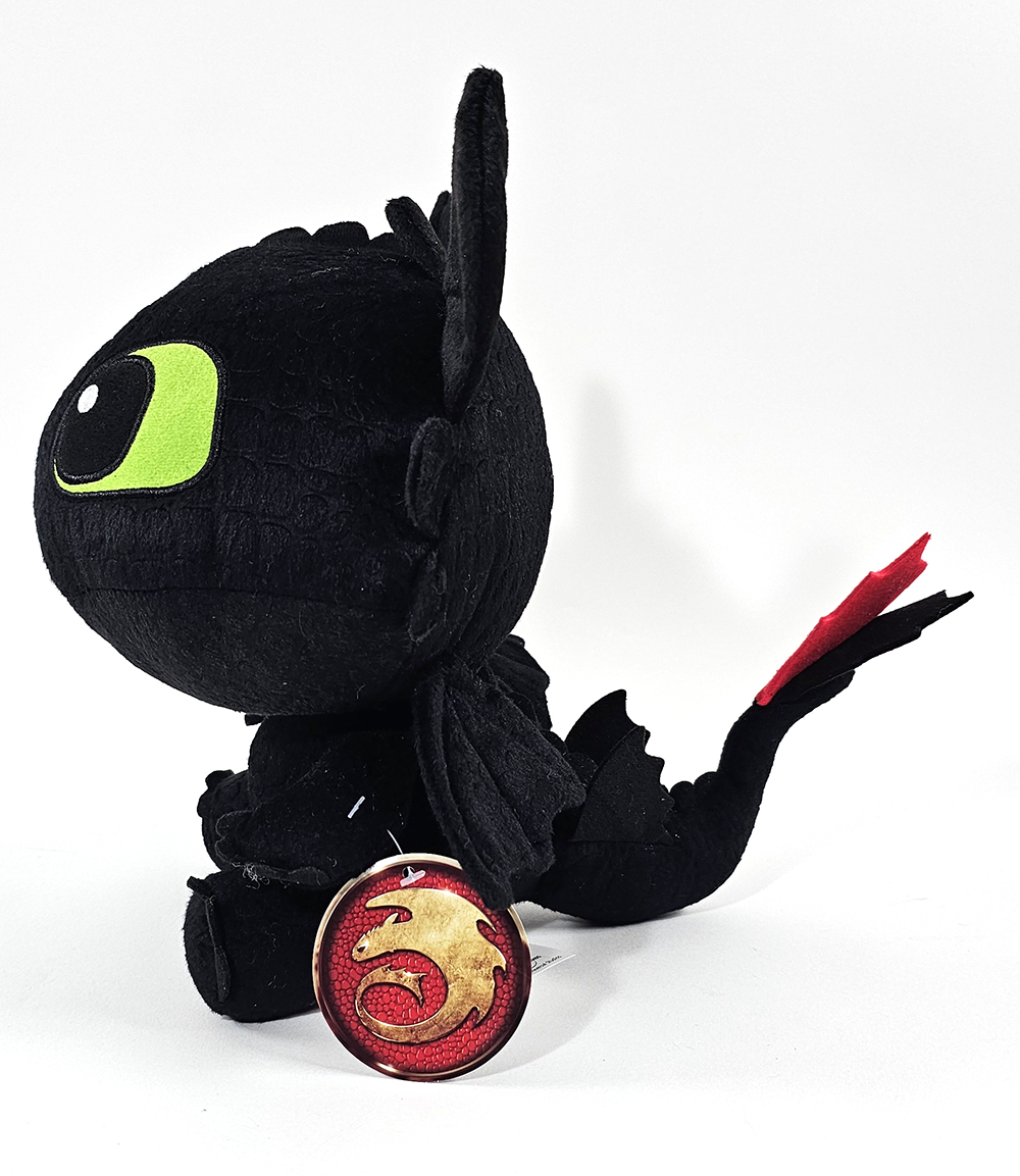 Cute Toothless Night Fury How to Train Your Dragon 11” Plush Universal ...