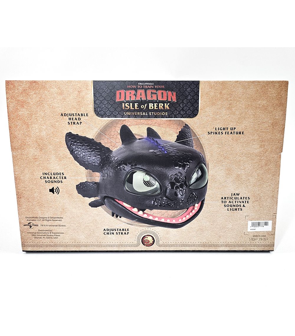 Epic Universe How to Train Your Dragon Isle of Berk Toothless Costume ...