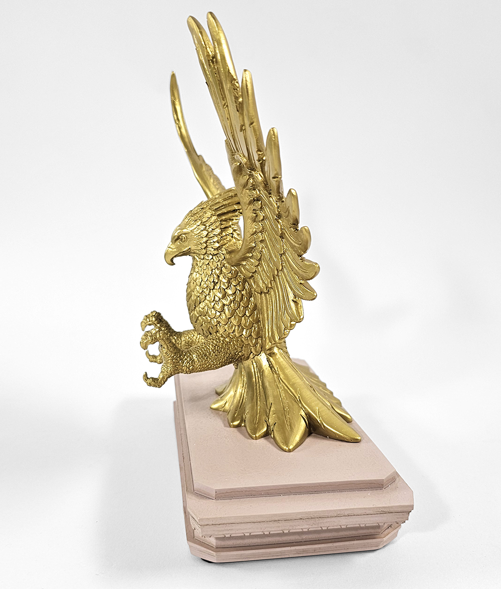 Universal Epic Universe Harry Potter Golden Phoenix Wand Stand ...