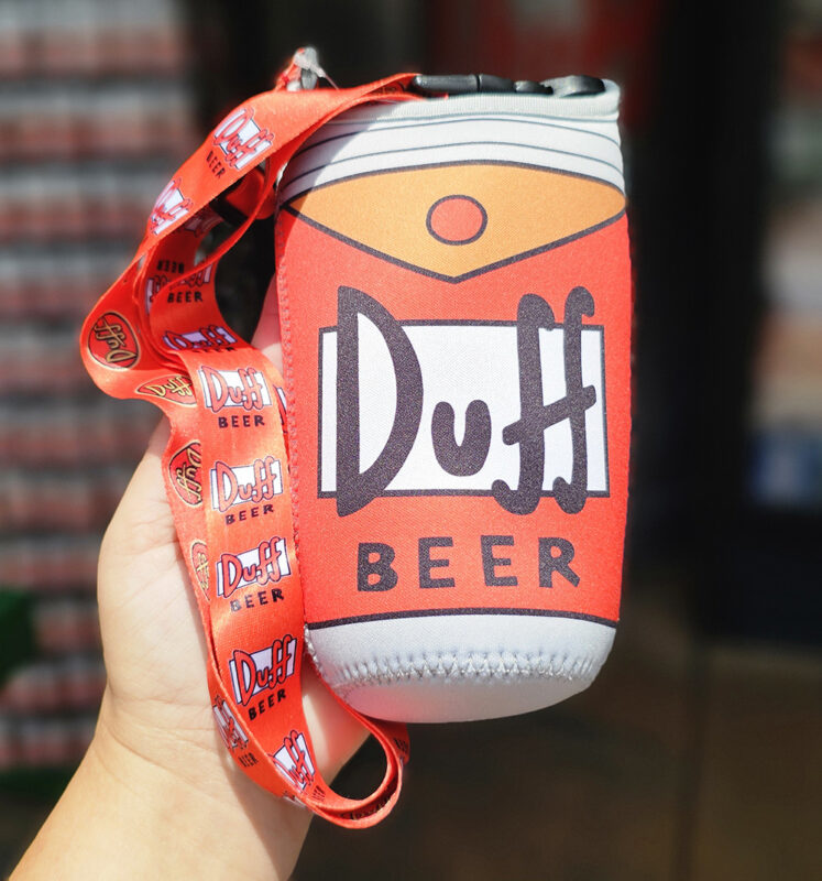 The Simpsons Universal Studios Parks Duff Duffman Drink Holder with ...