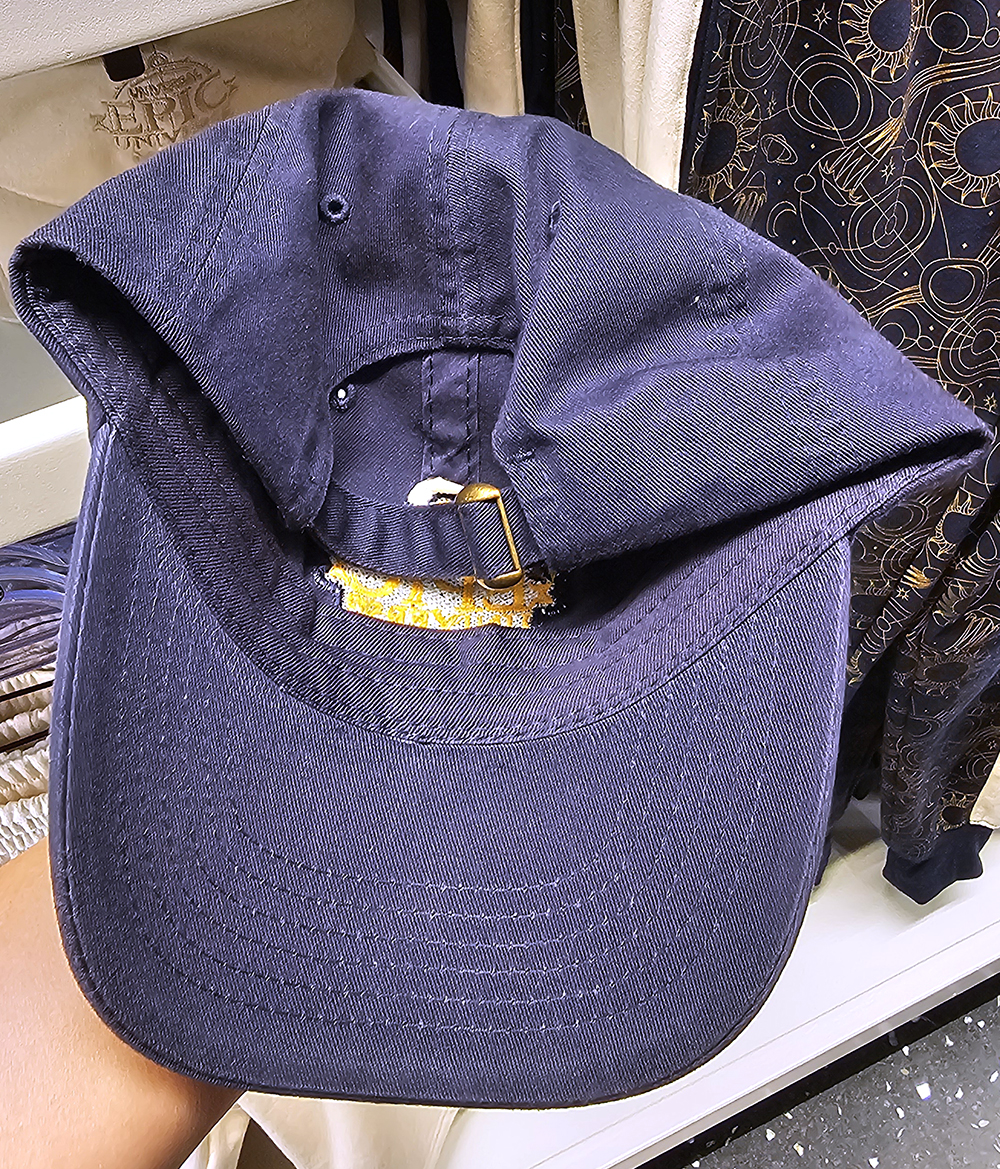 Universal Studios Epic Universe Logo Epic Emblem Navy Blue Baseball Cap ...