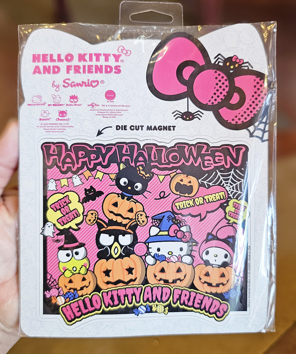 Hello Kitty Sanrio Universal Studios Parks Halloween Friends Die Cut ...