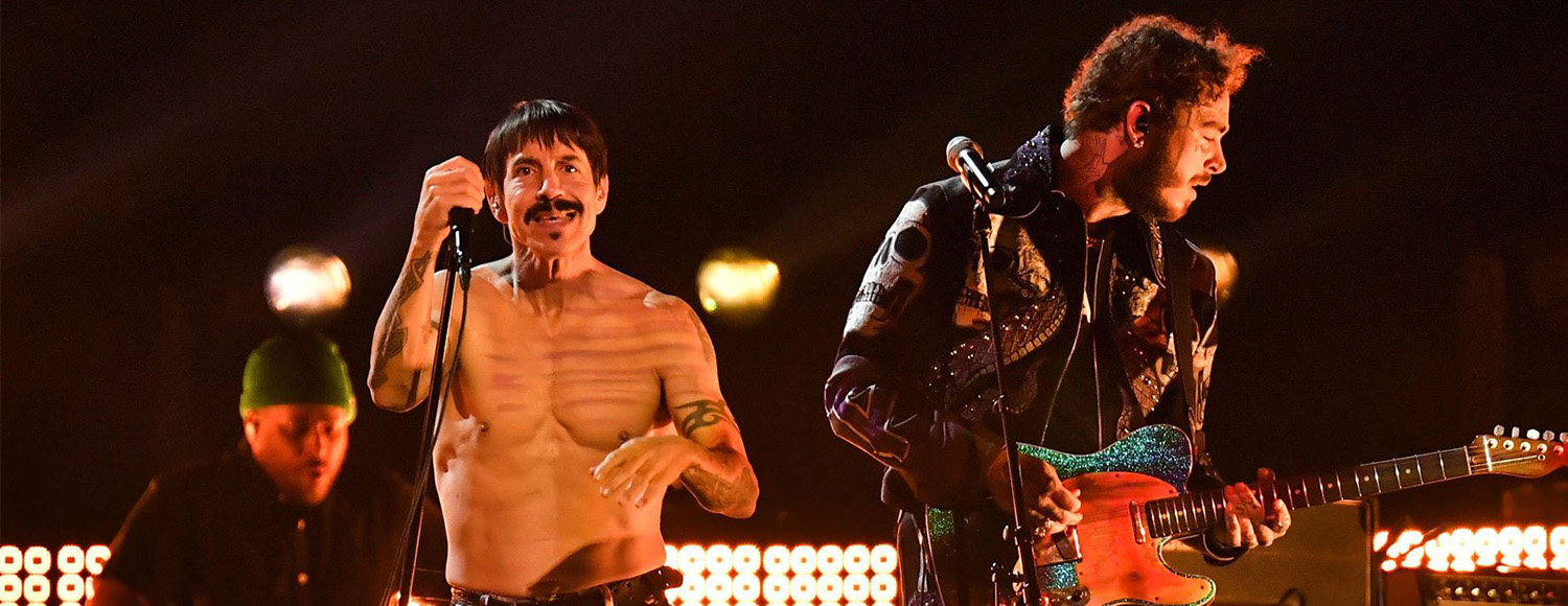 Red Hot Chili Peppers y Post Malone se unen en los Grammy - Revista Marvin Red Hot Chili Peppers y Post Malone se unen en los Grammy - Revista Marvin