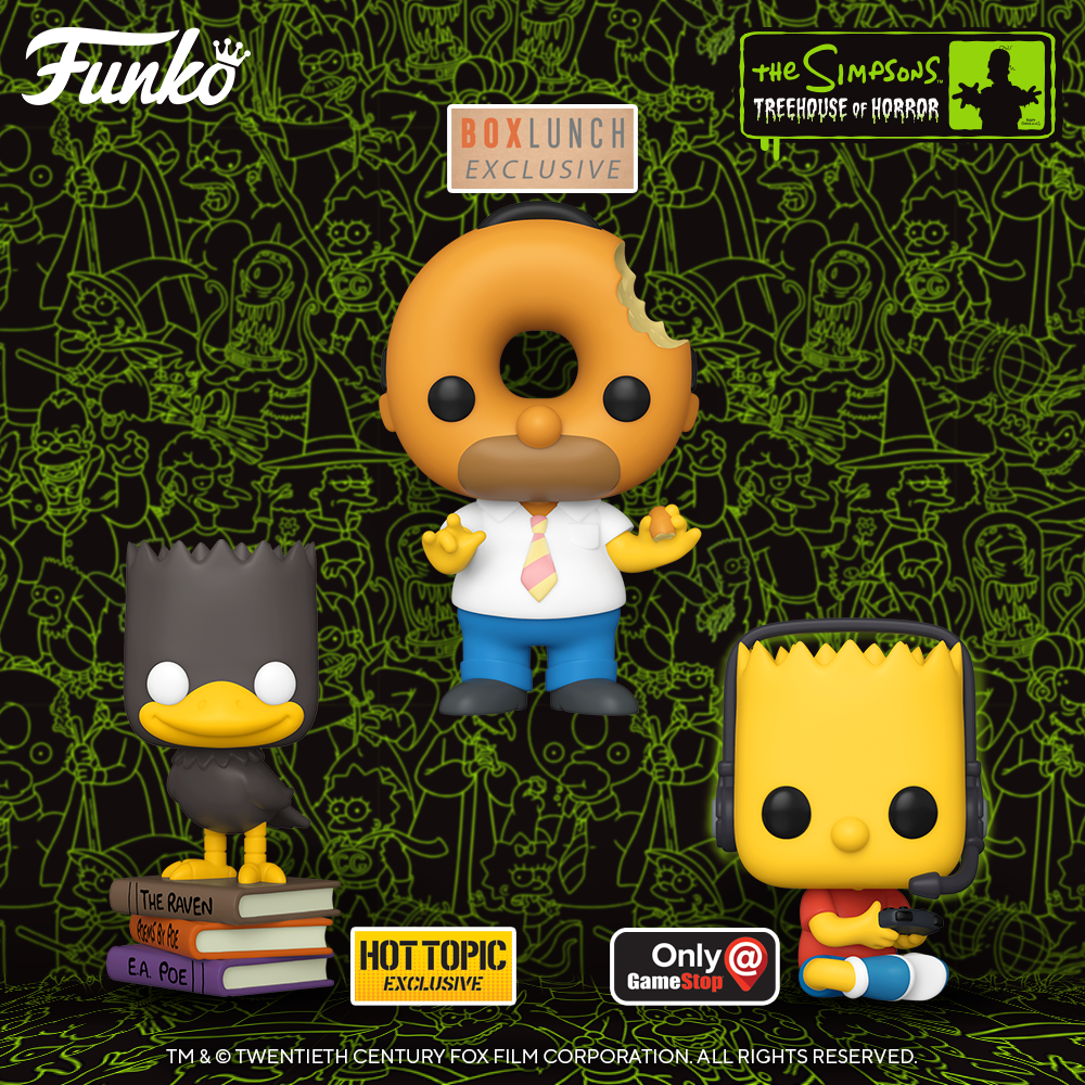 Funko lanza figuras inspiradas en “La casita del horror” de Los Simpson