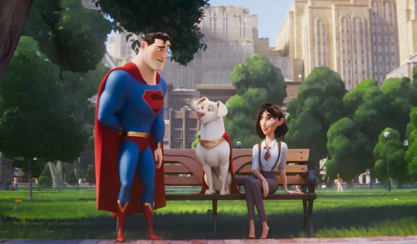 Estrenan el tráiler de 'Super-pets', con Keanu Reeves como Batman