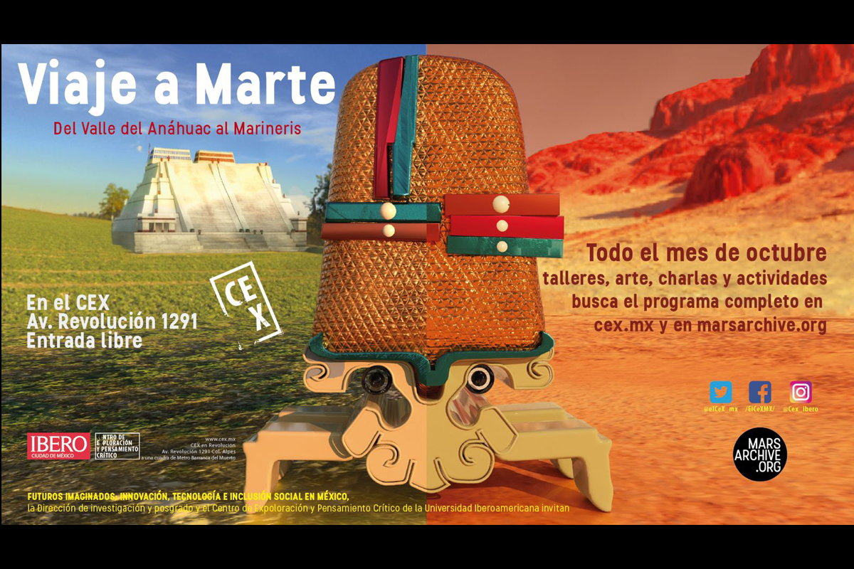 Exposición Viaje a Marte en el CEX - Revista Marvin