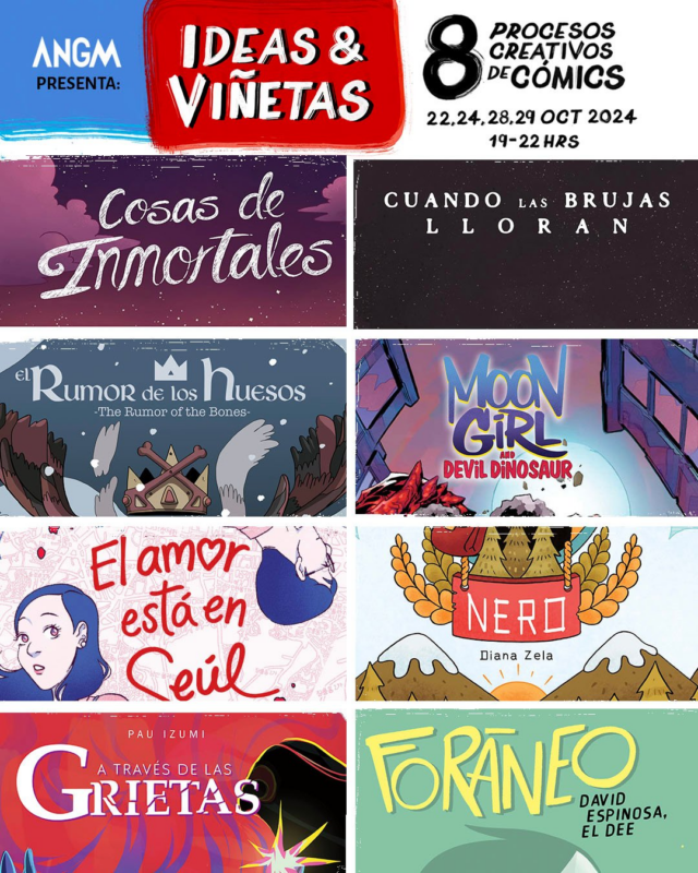 Ideas & Viñetas: 8 Procesos Creativos de Cómic por ANGM - Revista Marvin