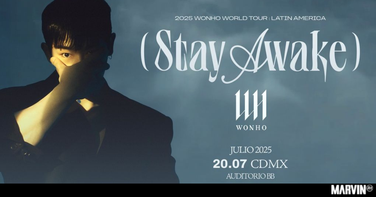 Wonho presentará su faceta más íntima en el Auditorio BB - Revista Marvin