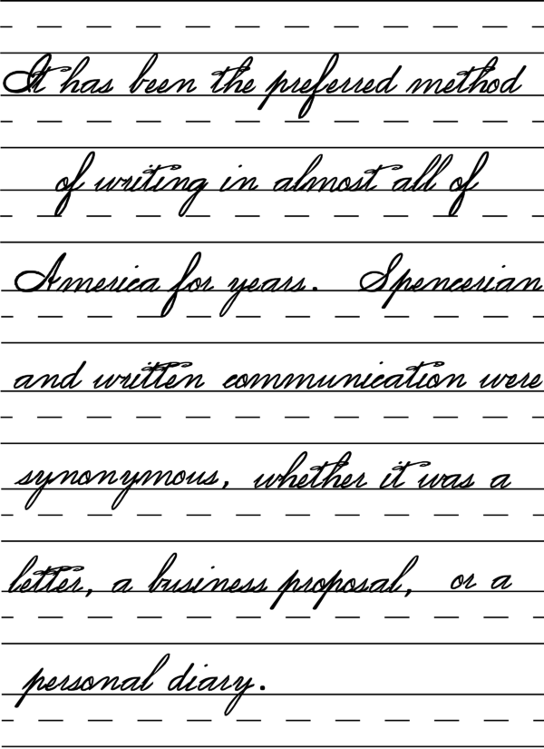 what-is-spencerian-script