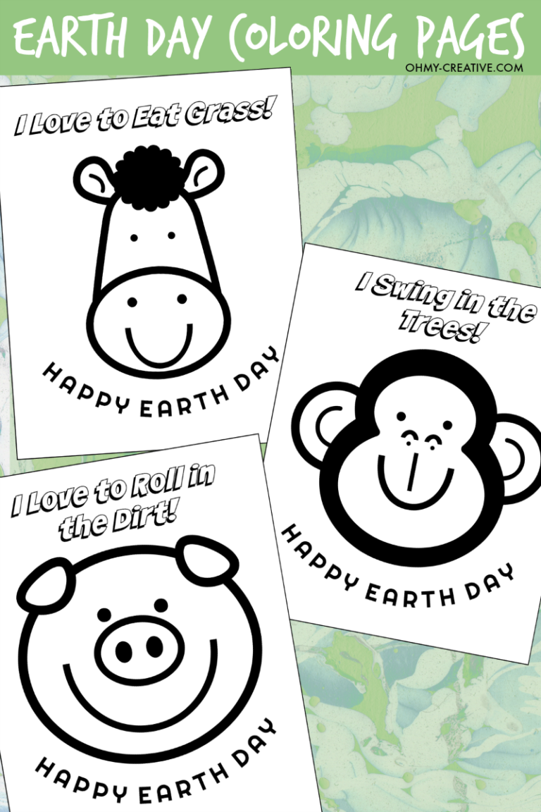 25 Earth Day Printables: Fun Activities and Coloring Pages