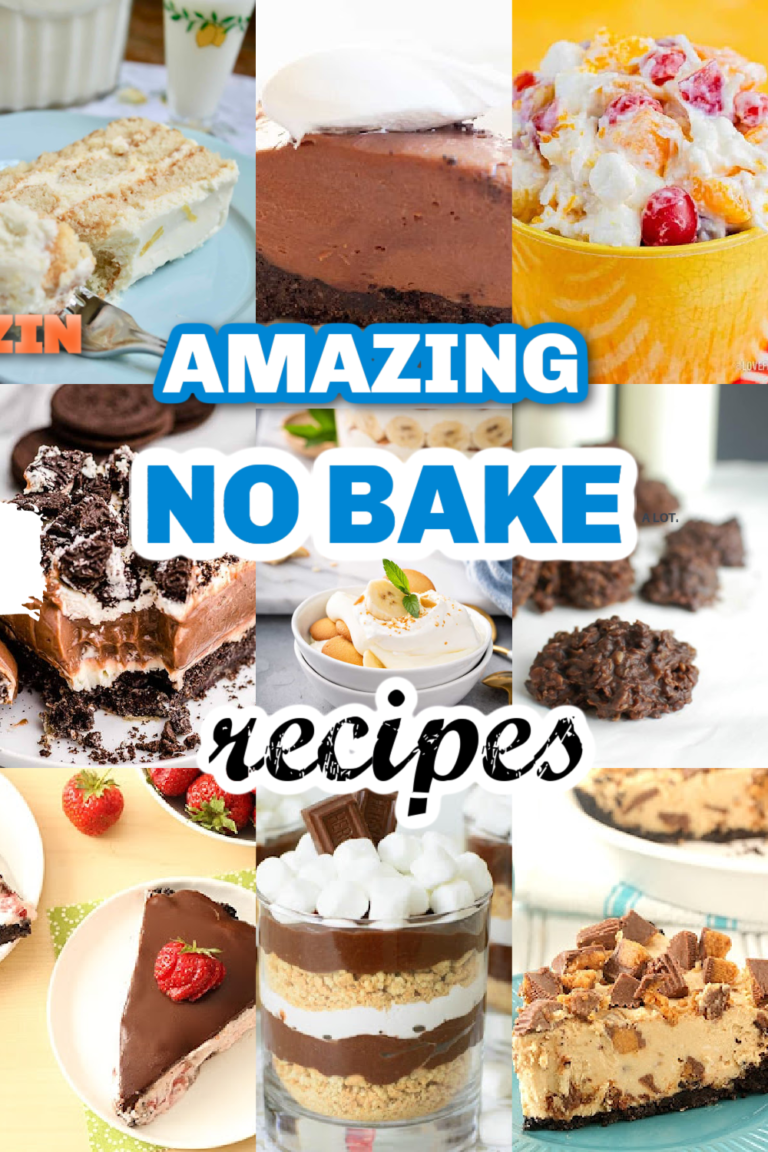 51 + Easy No Bake Recipes