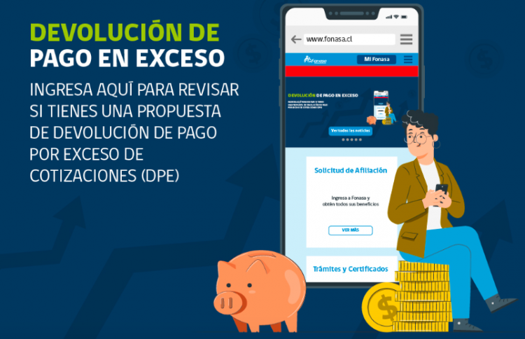 Revisa aquí si obtendrás la devolución de cotizaciones pagadas en exceso de Fonasa