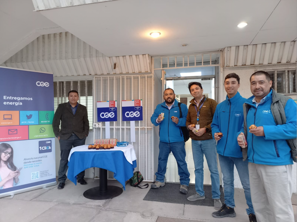 CGE obtiene por segundo año consecutivo la Certificación Great Place to ... CGE obtiene por segundo año consecutivo la Certificación Great Place to ...