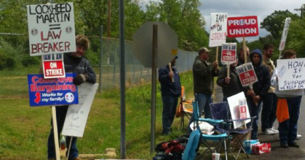 3,600 Lockheed Martin Workers Go on Strike in Texas - In These Times