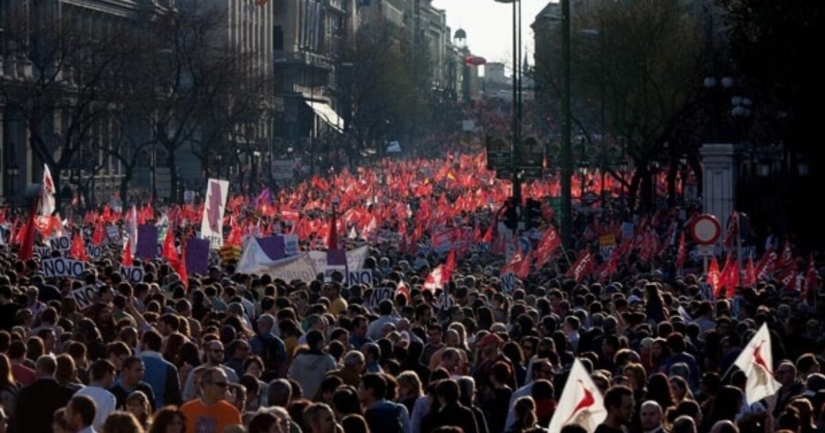 Spanish General Strike Reaches 77% Participation, but Officials Turn ...