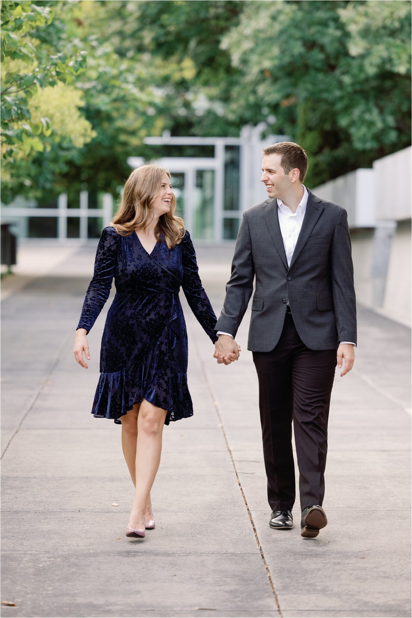 Downtown Des Moines Engagement Session
