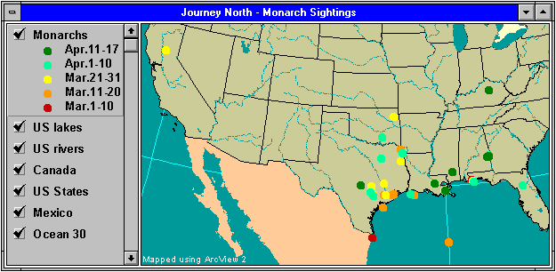 Journey North: Monarch Butterfly Updates