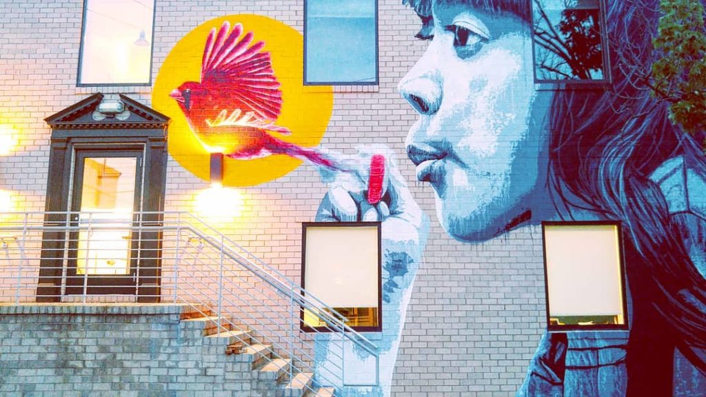 Photo of the Day: Cardinal Mural - RVAHub