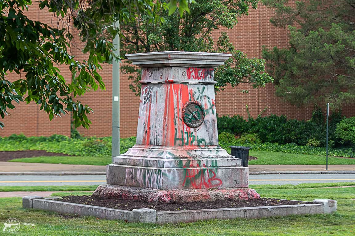 Howitzer Monument on VCU Grounds Pulled Down Last Night - RVAHub