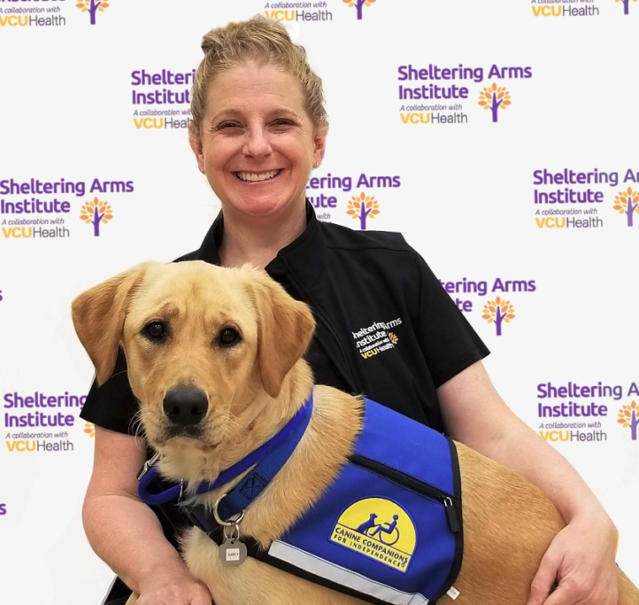 Four-legged assistant at Sheltering Arms is helping change lives - RVAHub