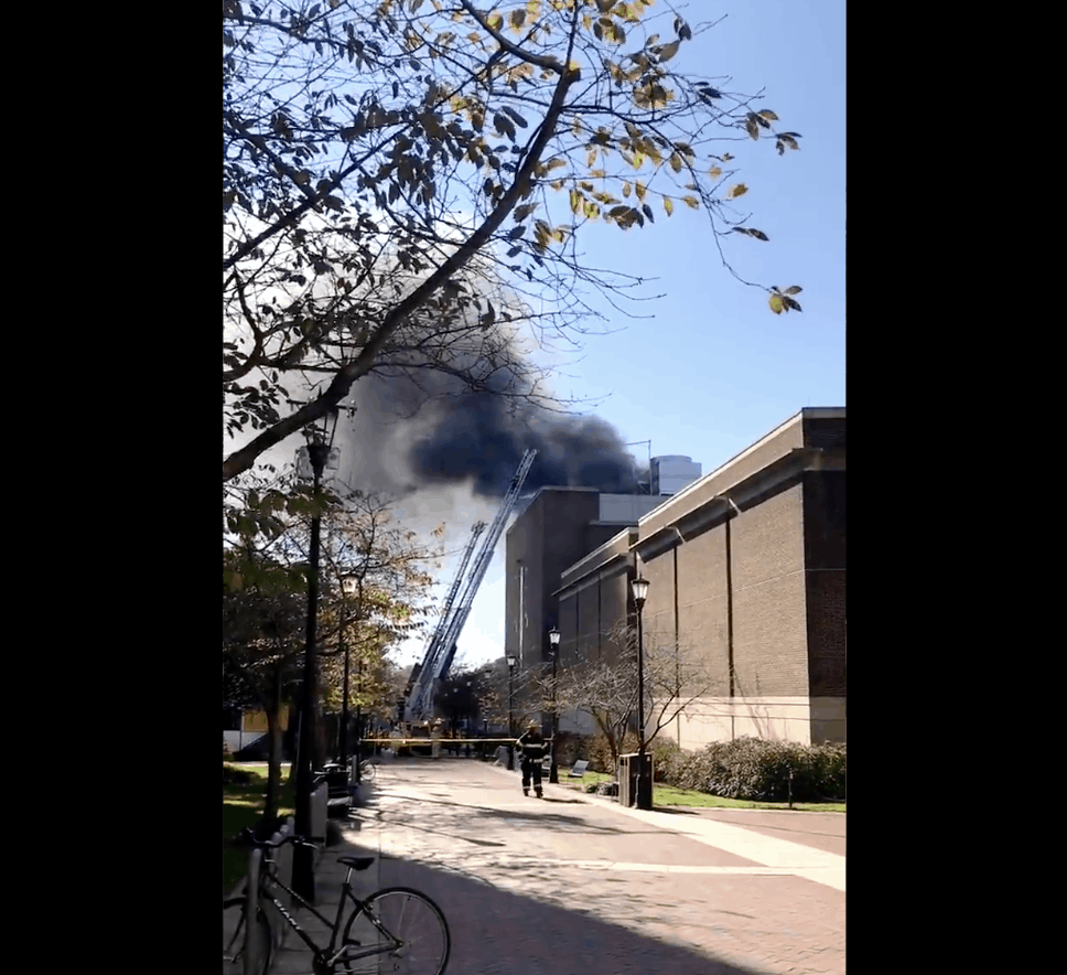VCU Life Science Building on West Cary Street Suffers Fire - RVAHub