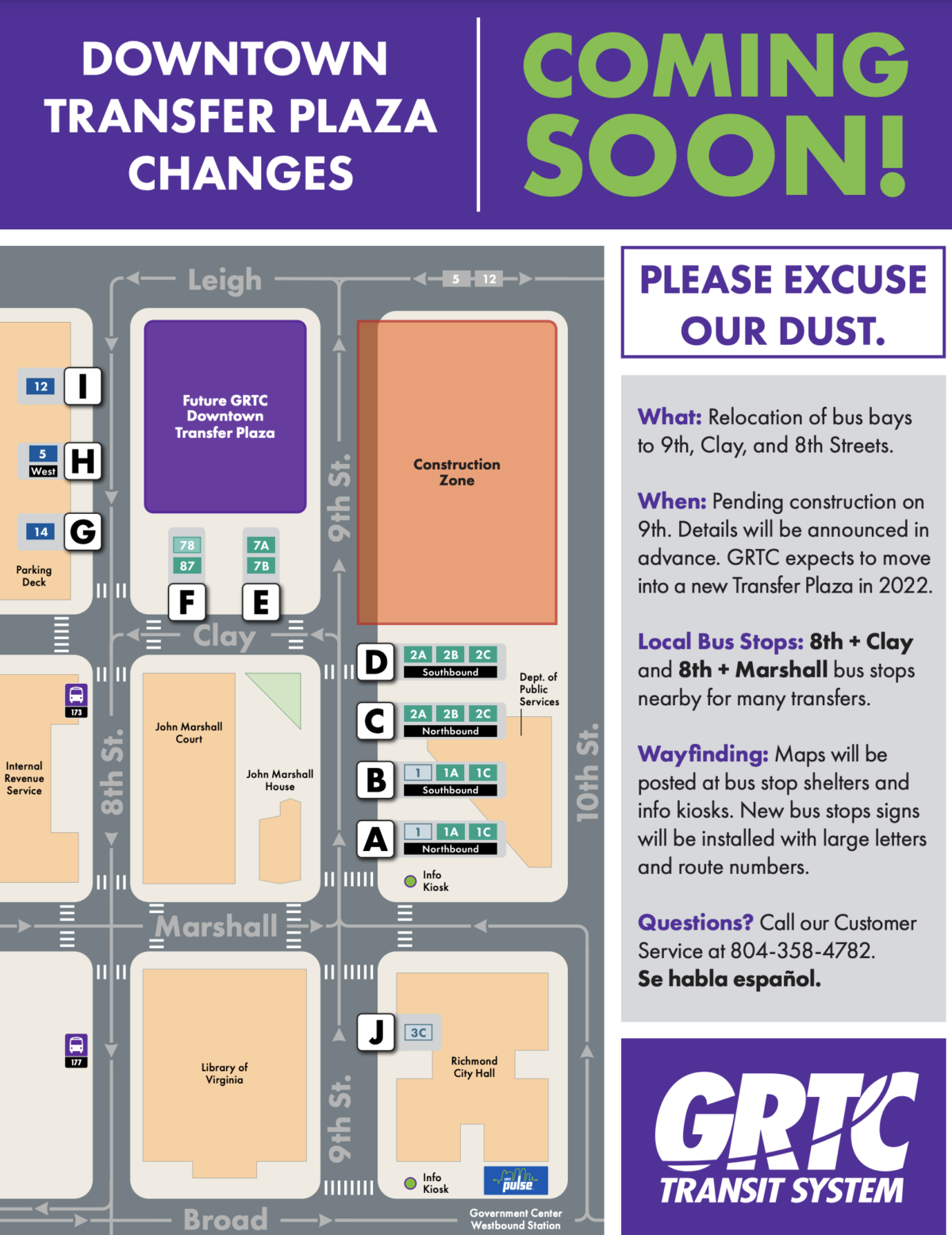 GRTC Prepares for Downtown Transfer Plaza Update - RVAHub