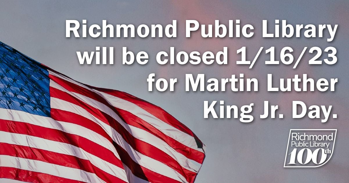 Richmond Public Libraries Closed on Monday - RVAHub