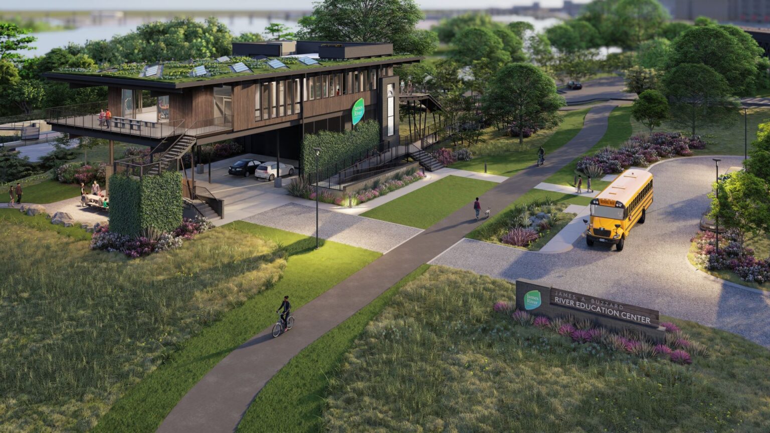 Renderings: James River Association breaks ground on James A. Buzzard ...
