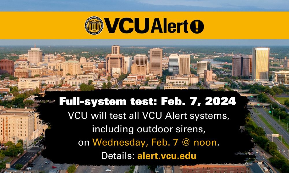 VCU Testing Alert System on Wednesday Including Sirens - RVAHub