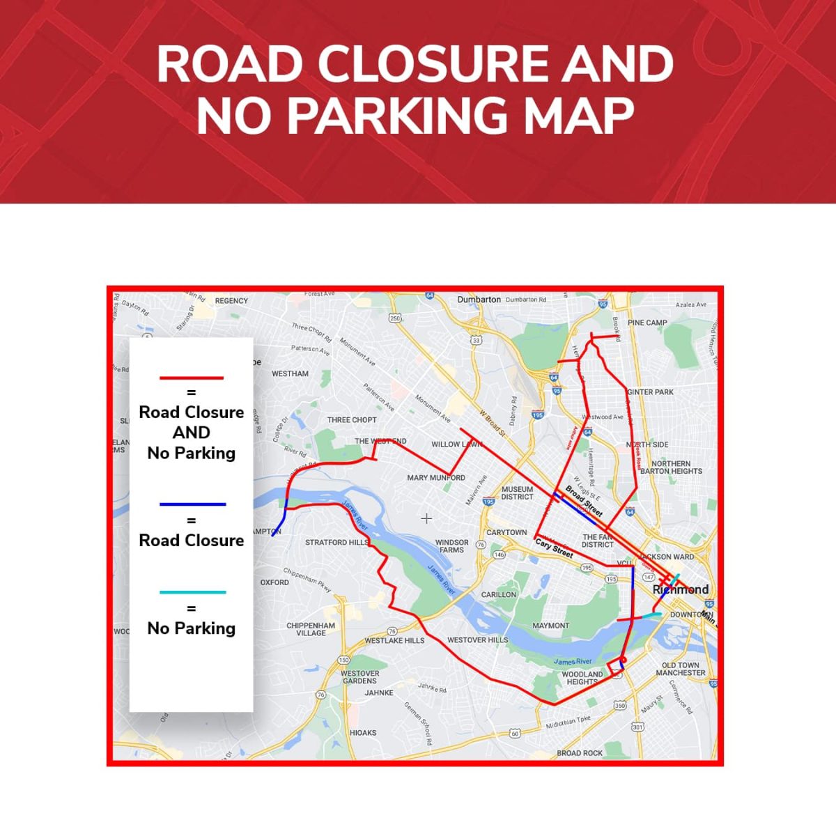 Road Closures for the Richmond Marathon - RVAHub