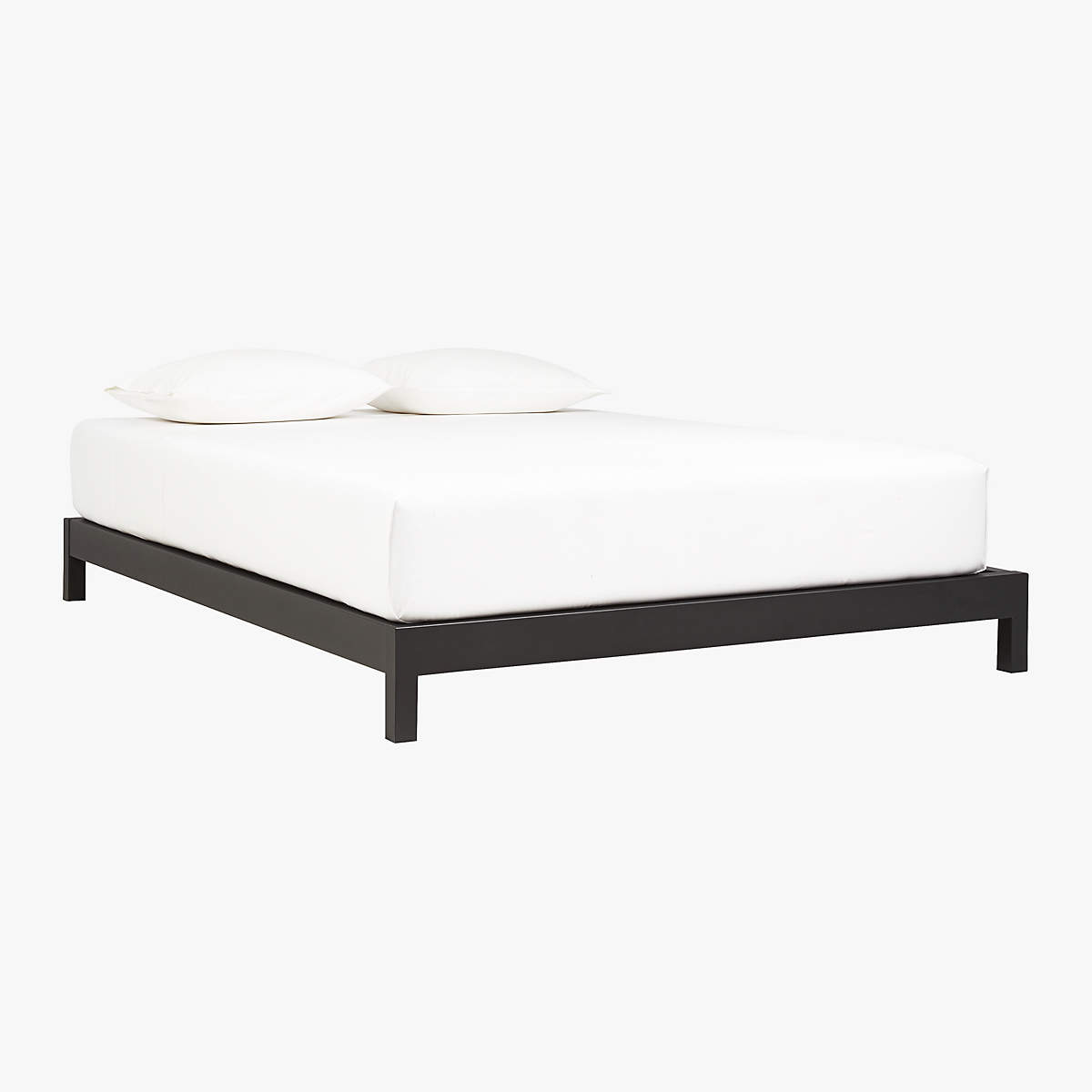 Cb2 bed frame metal store