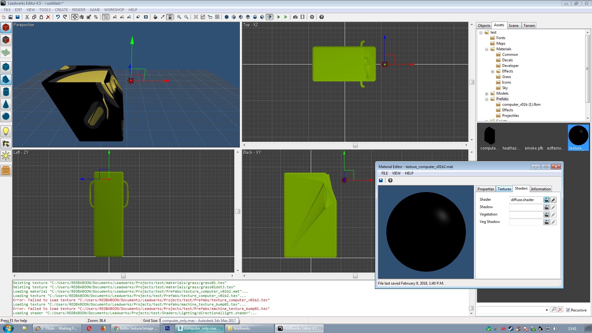 problems of fbx file format - General Discussion - Leadwerks Community