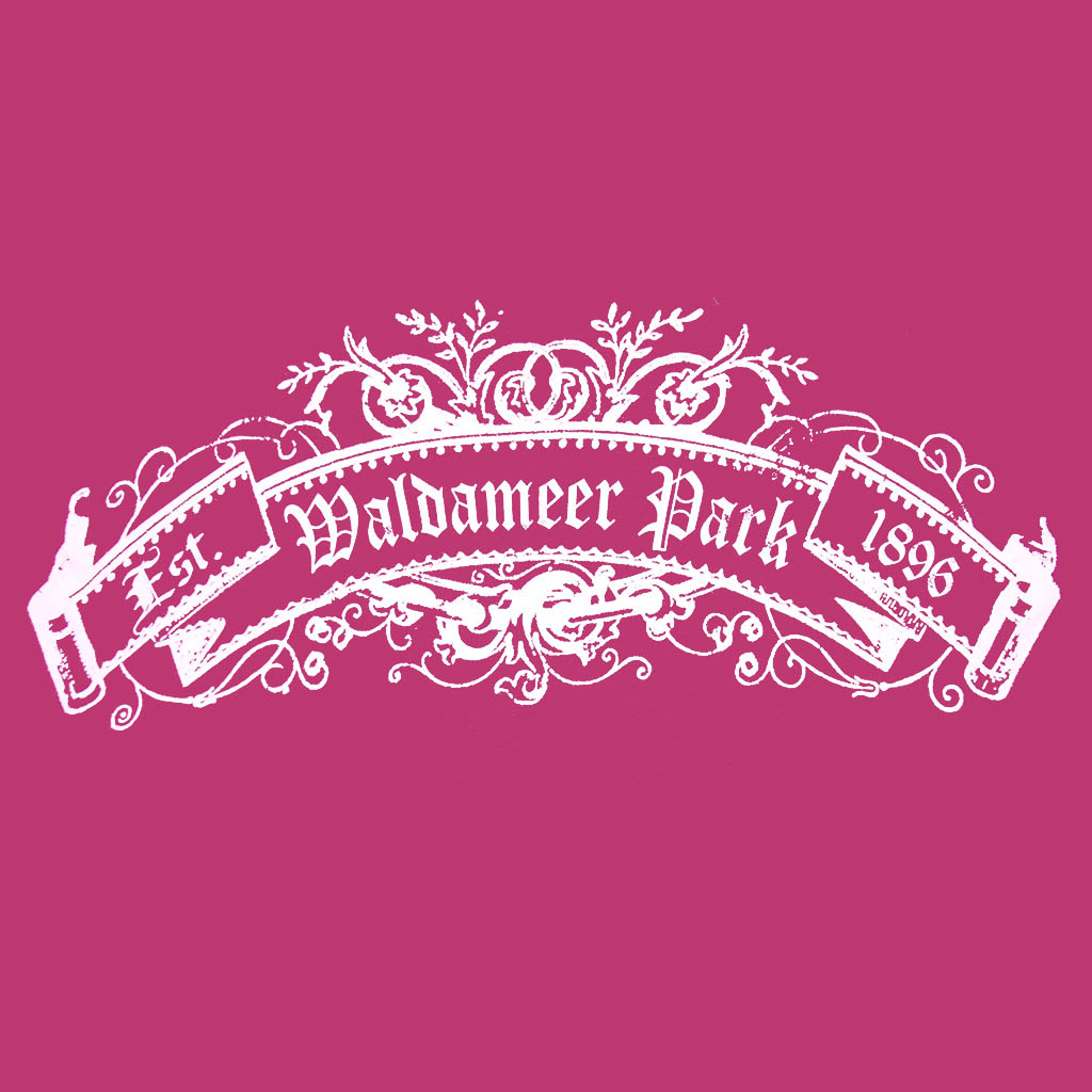 D01002WALDAM - Filigree Waldameer Park Scroll T-Shirt Design | Lipco