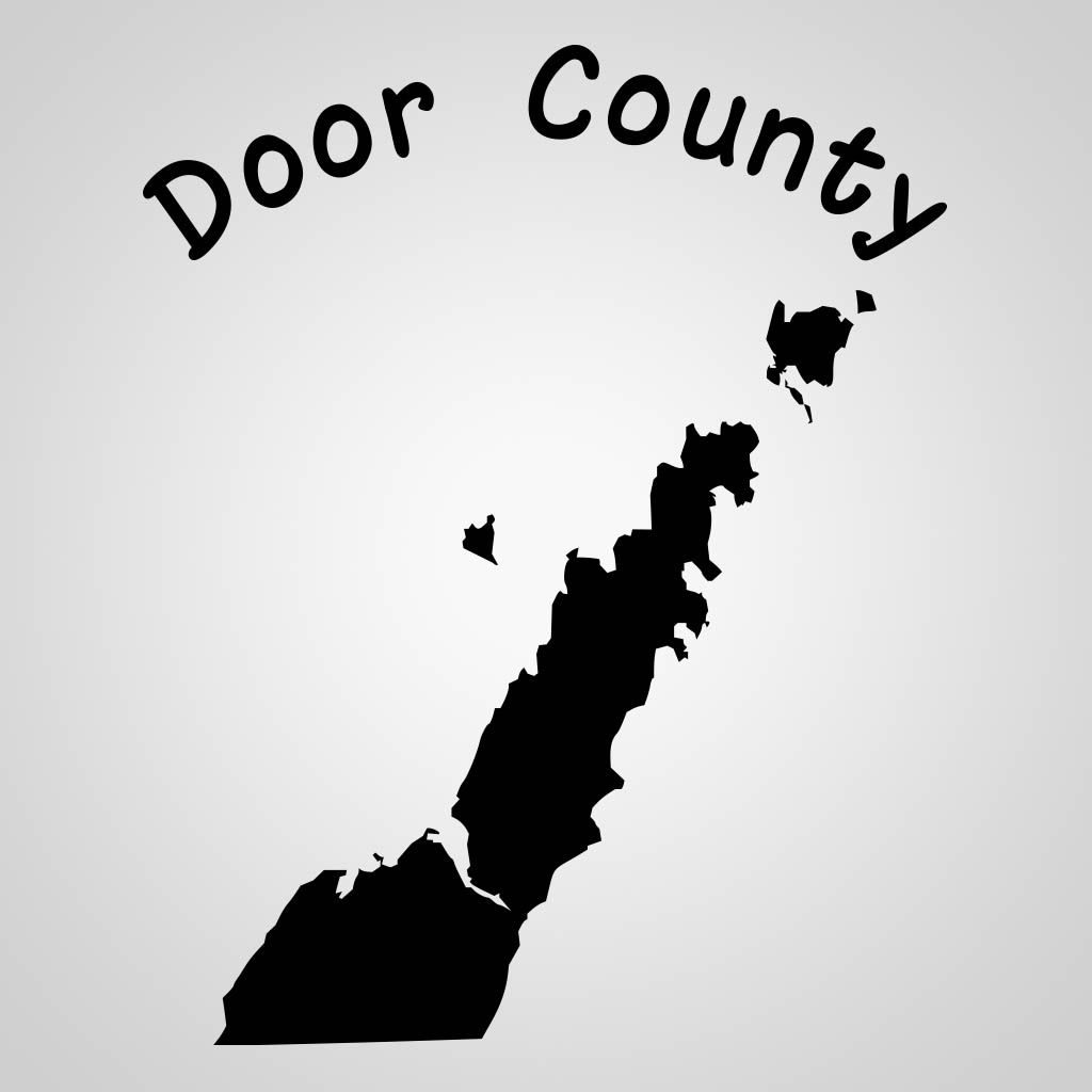 GPC14470 - Door County Map GPC Design | Lipco