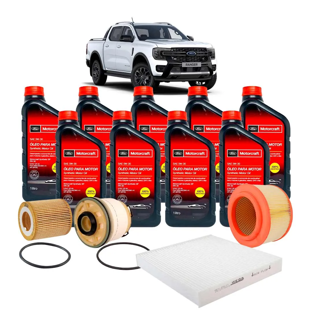 Kit Troca de Óleo - Ford Ranger 2.2 16V 2013 a 2019 | Atacadão das ...