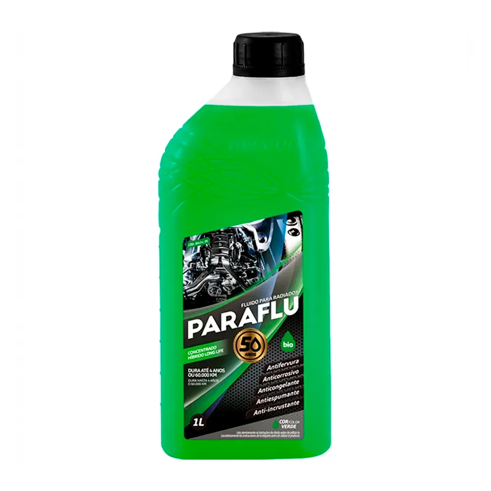 Fluido Radiador Paraflu Long Life Verde - Proteção Total para Seu Motor ...