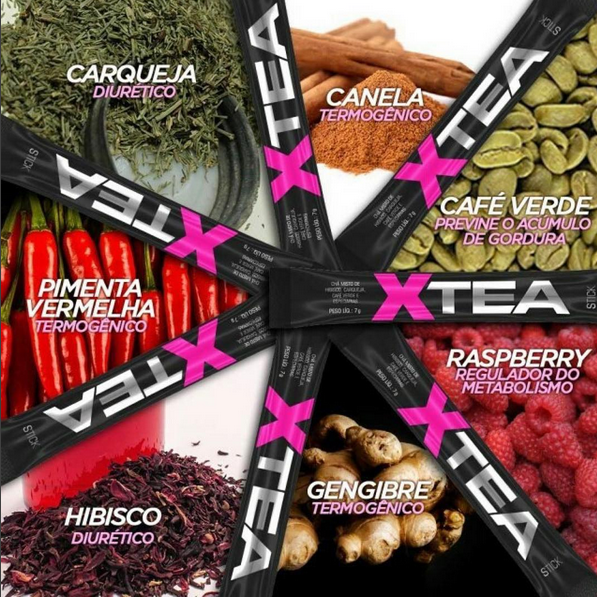 Xtea - 20 Sticks de 7g - Atlhetica Nutrition | Extreme Suplementos