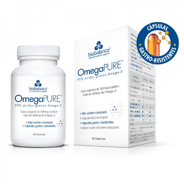 OmegaPure BioBalance 500mg Pote 60 cápsulas | Extreme Suplementos