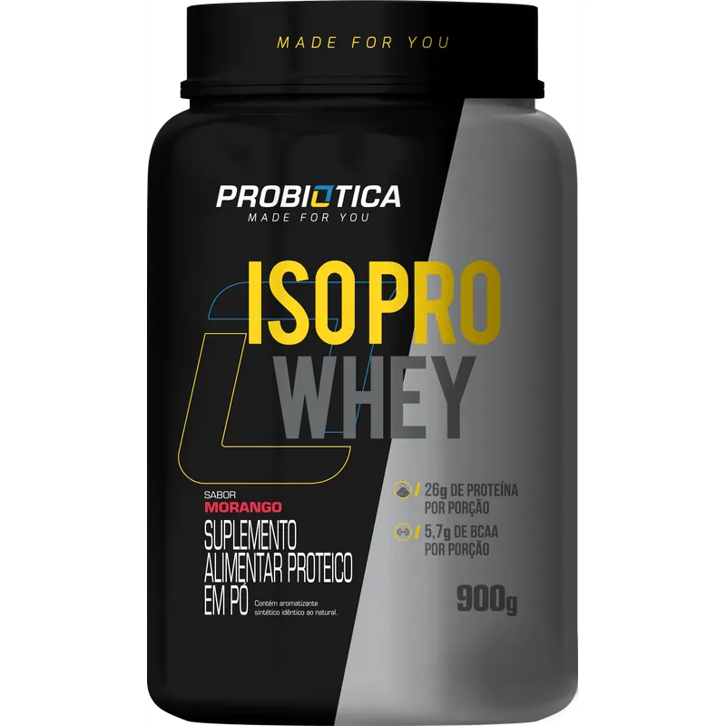 Iso Pro Whey Pote 900g - Probiótica | Extreme Suplementos