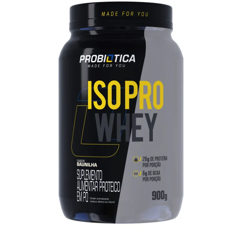 Iso Pro Whey Pote 900g - Probiótica | Extreme Suplementos