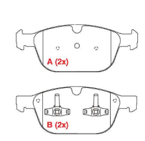 PASTILHA DE FREIO BLUE FRICTION BF1397-00 | Garcia Autopeças - Loja ...