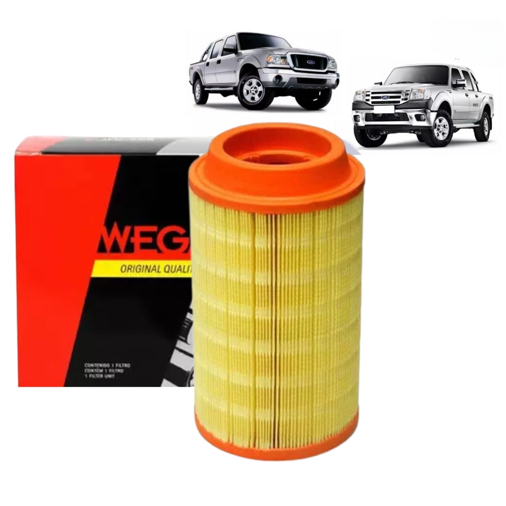 Filtro De Ar Motor Ranger 2005 a 2011 | Garcia Autopeças - Loja Física ...