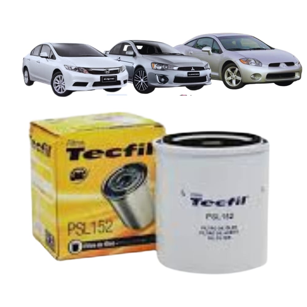 Filtro de Óleo Eclipse 1992 a 2006, Lancer 1993 a 2007, Civic 1993 a ...