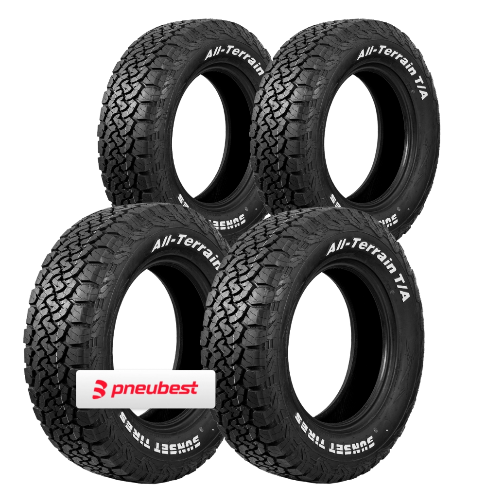 Kit 4 Pneus 265/60R18 110T All Terrain TA Sunset (Letras Brancas) | Pneubest