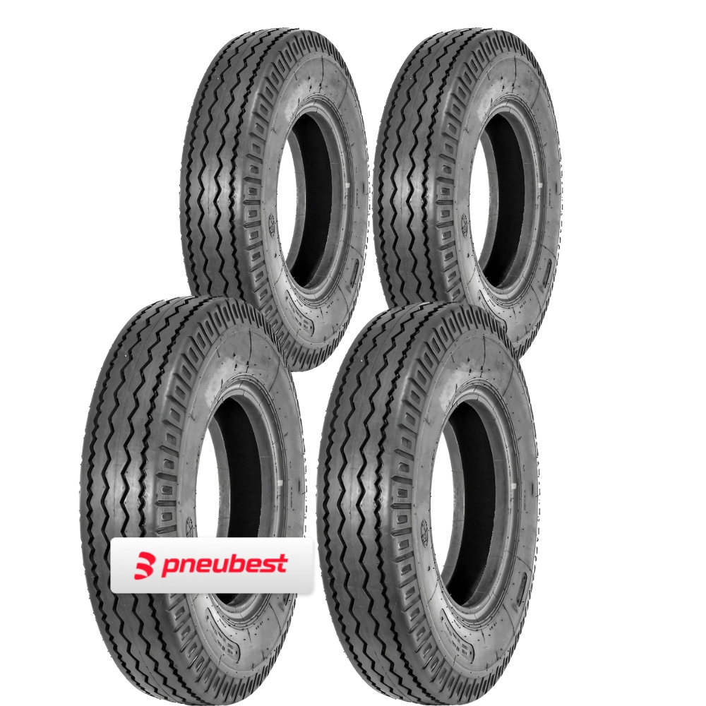 Kit 4 Pneus 9.00-20 Liso 16 Lonas TT 144/139G LP23 BBW | Pneubest