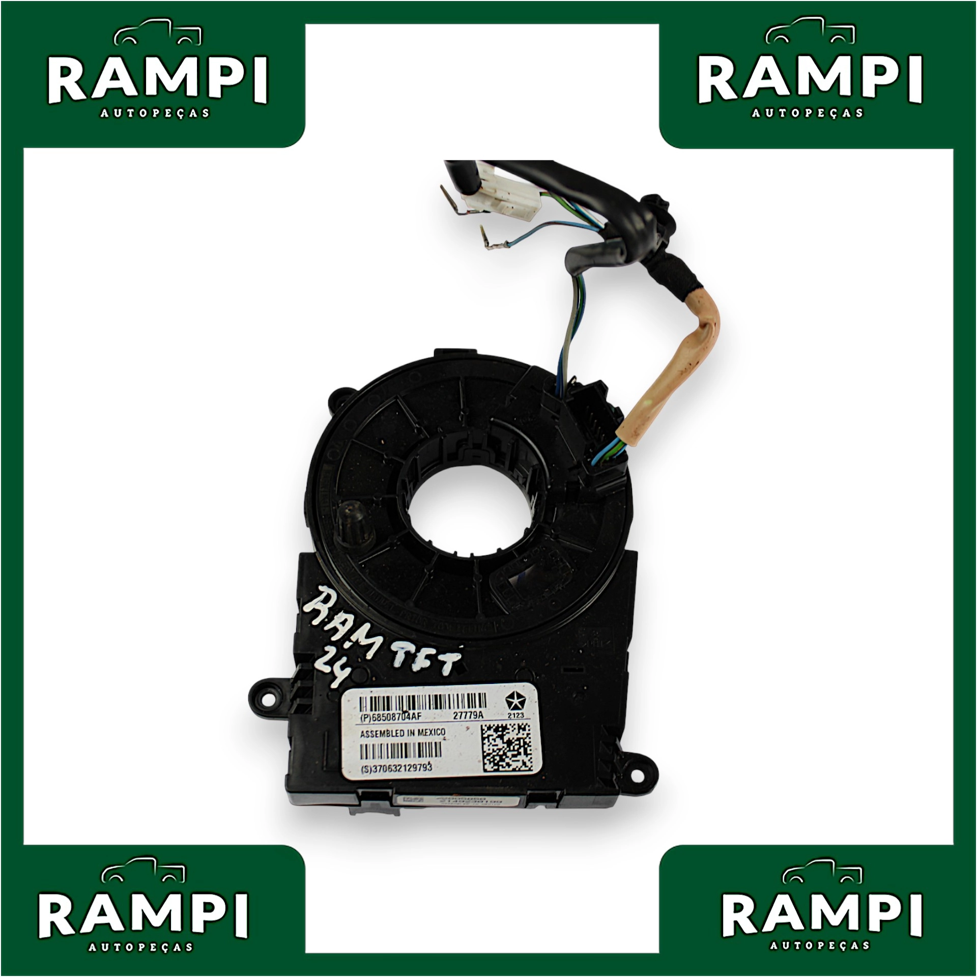 Módulo Controle Coluna Direção Dodge RAM 2024 68508704AF 27779a | Rampi ...